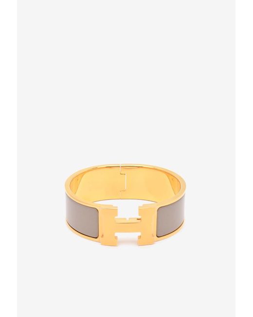 Hermès Clic Clac H Bracelet | Lyst