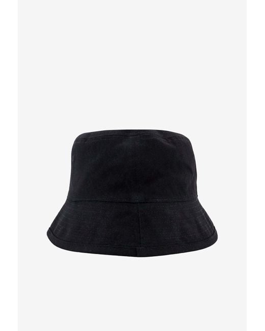 Karl Lagerfeld Ikonik Karl Patch Bucket Hat in Blue | Lyst