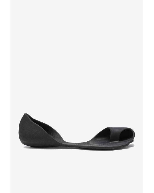 Balenciaga Anatomical Zero Rubber Slippers in Black for Men | Lyst