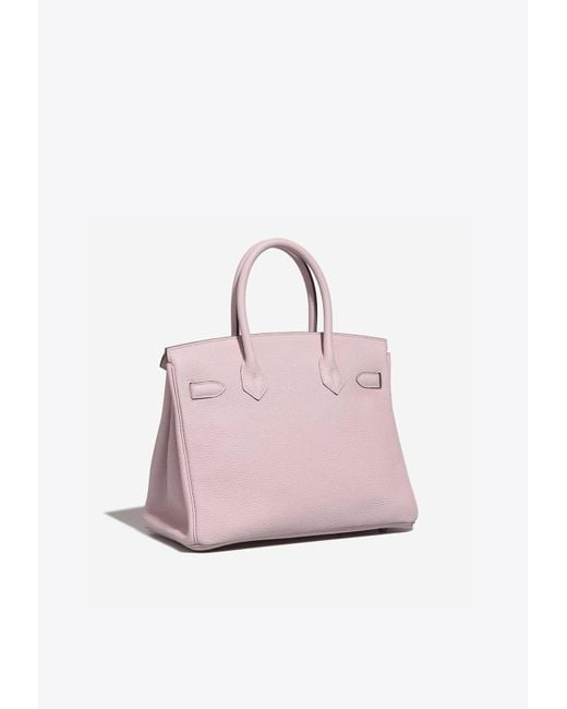 Hermès Birkin 30 in Pink | Lyst