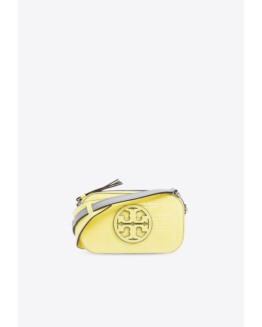 Tory Burch Mini Miller Crossbody Bag in Metallic | Lyst