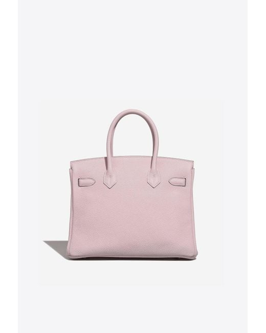 Hermès Birkin 30 in Pink | Lyst