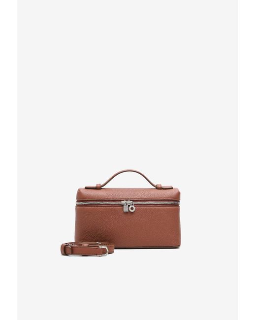 Loro Piana Extra Pocket L19 Pouch in Brown | Lyst