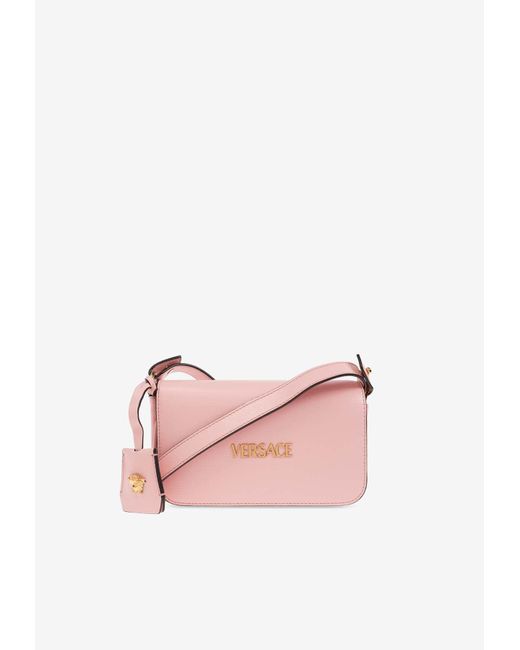 Versace Mini Medusa 95 Crossbody Bag in Pink | Lyst