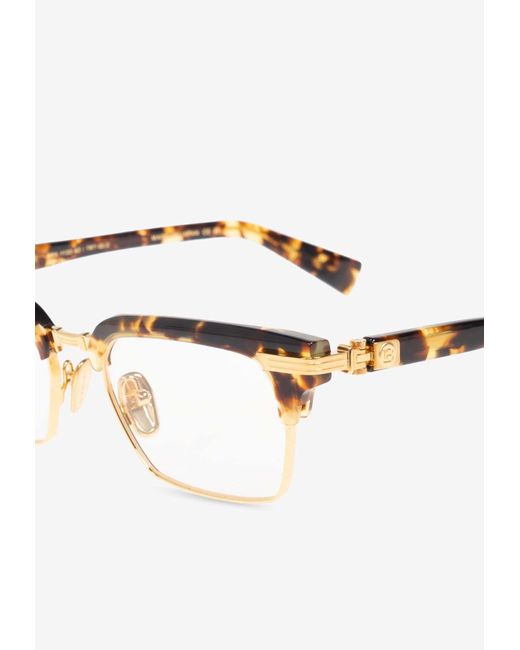 Balmain Legion 2 Tortoise Prescription Glasses in White for Men | Lyst