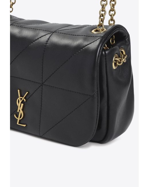 Saint Laurent Mini Jamie Shoulder Bag in White | Lyst