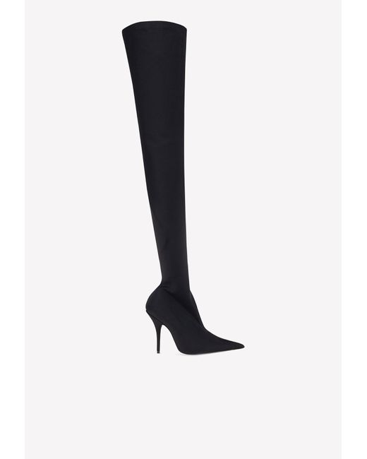 Balenciaga Knife 110 Over-the-knee Boots in White | Lyst Balenciaga Knife 110 Over-the-knee Boots in White | Lyst
