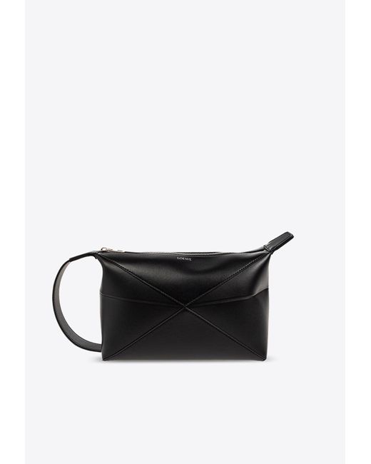 Loewe Puzzle Fold Pouch Bag in Black for Men | Lyst