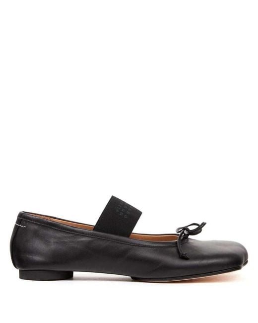 MM6 by Maison Margiela Ballet Flats With Anatomic Numbers Motif in ...