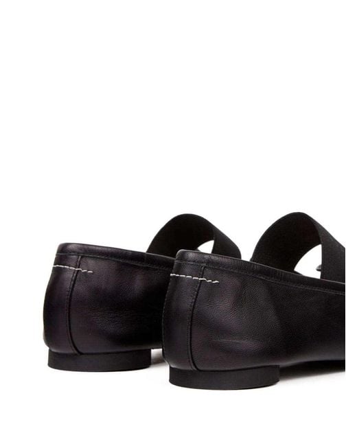 MM6 by Maison Margiela Ballet Flats With Anatomic Numbers Motif in ...