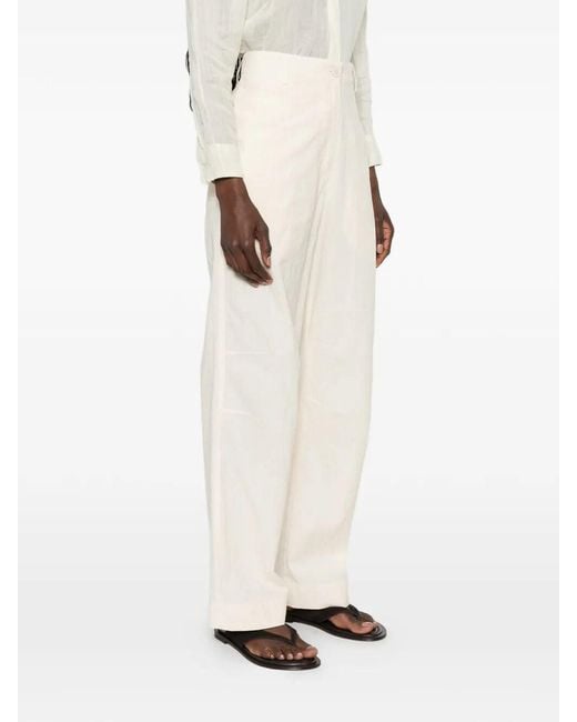 Dries Van Noten Pants Ecr in White | Lyst UK
