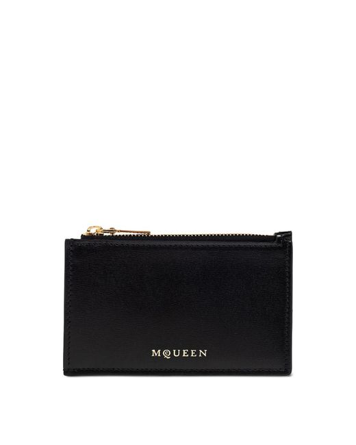 McQueen Wallet in Black | Lyst UK