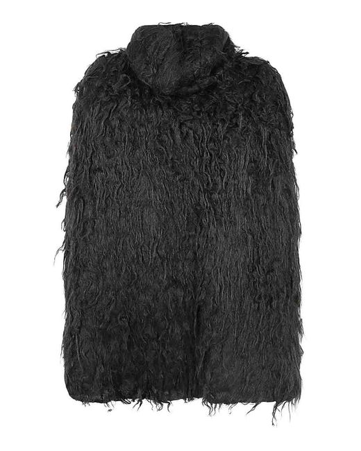 Rick Owens Classic Cape in Black | Lyst