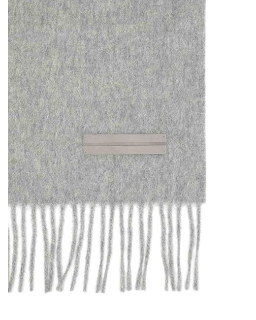 ZEGNA Oasi Cashmere Scarf in Grey for Men | Lyst UK