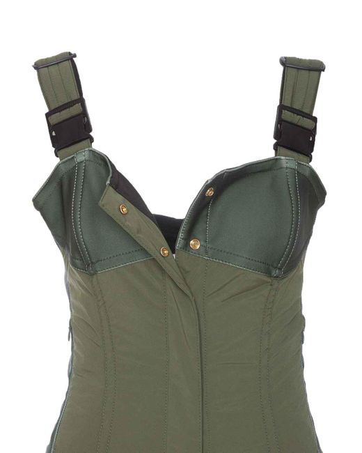 Jet Set Dark Cat Ski Suit in Green | Lyst