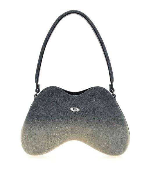 DIESEL Double-D Shoulder Shoulder Bag in Blue | Lyst UK