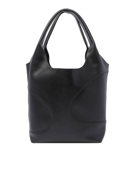 Ferragamo Cut Out Hobo in Black | Lyst UK