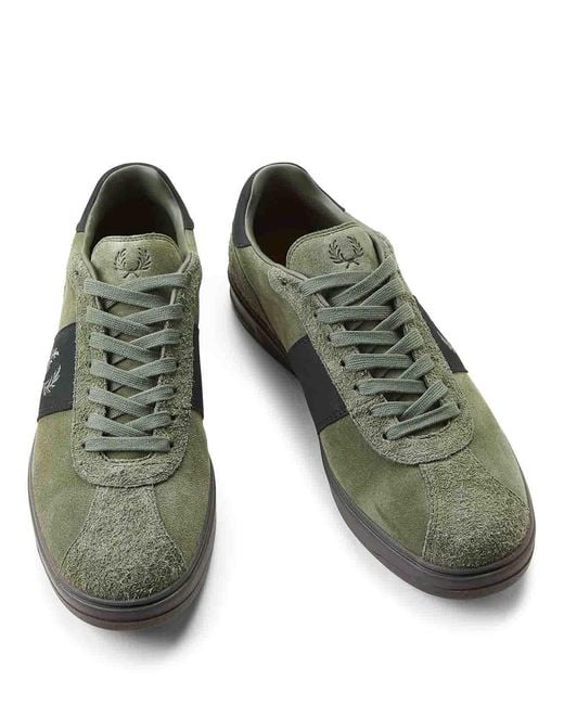 Fred Perry Sneakers in Green for Men | Lyst UK