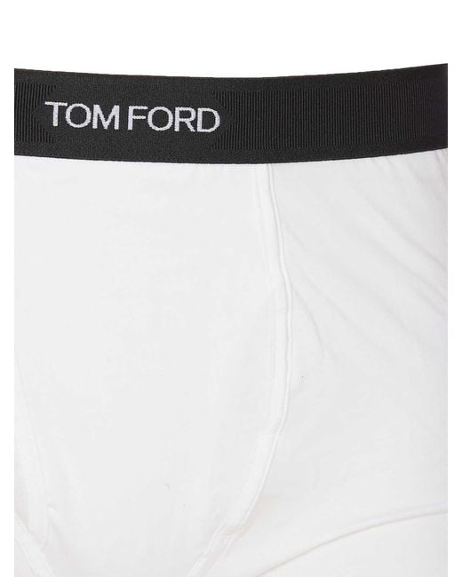 Tom Ford Logo Bipack Boxer in White for Men | Lyst UK