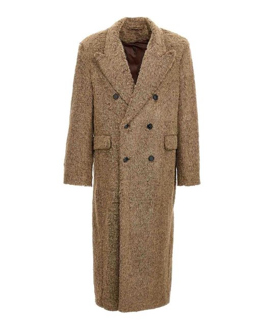 The Seafarer Larry Coat in Natural for Men | Lyst