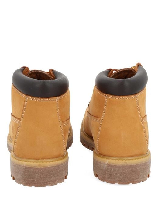 Timberland Boots in Orange for Men | Lyst