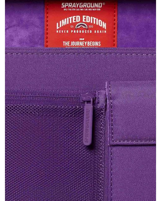 Sprayground Money Band Briefcase in Purple for Men | Lyst UK