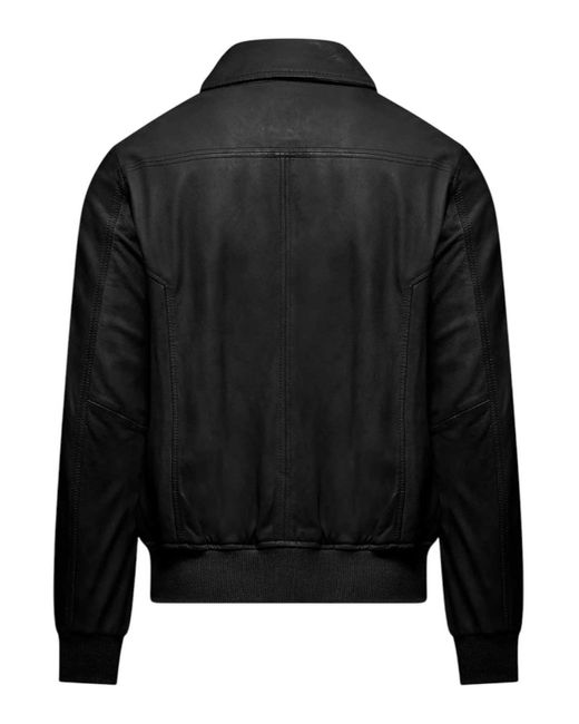Bomboogie Lightweight Technical Fabric Jacket in Black for Men | Lyst