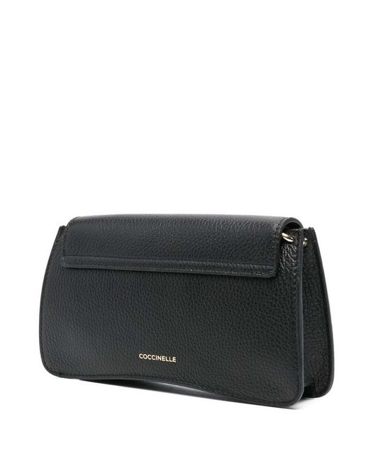 Coccinelle Hi-Tech Accessories Grained Leath in Black | Lyst UK