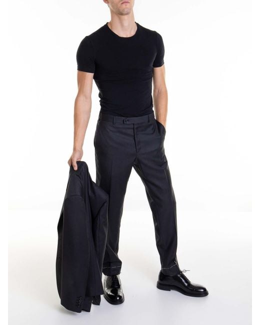 Brioni V Neck Double Vented Suit in Blue for Men | Lyst UK