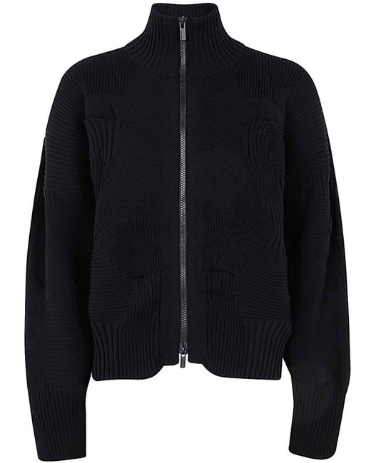 Pleats Please Issey Miyake Kone Kone Jacket in Black | Lyst