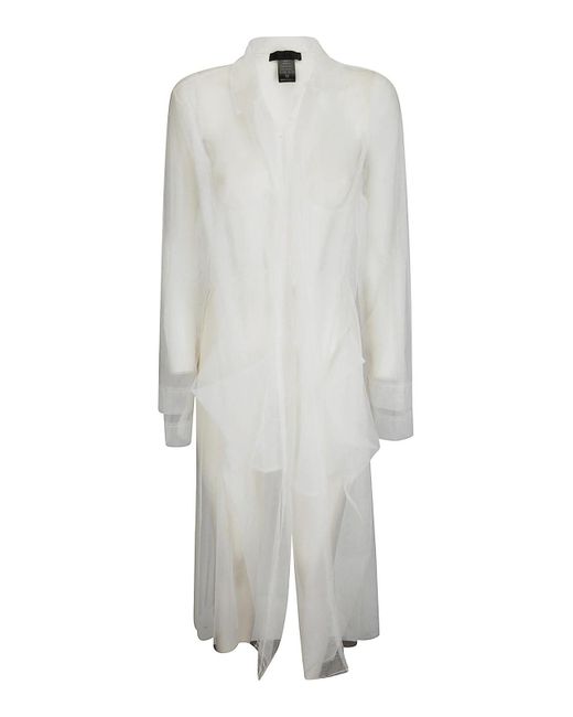 Maria Calderara Trench in White | Lyst