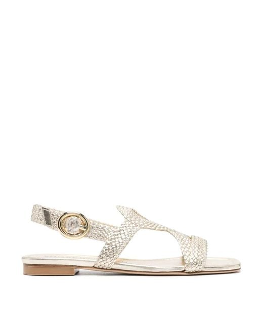Stuart Weitzman Sandals in White | Lyst