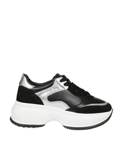 Hogan Maxi I Active Sneakers in Black | Lyst UK