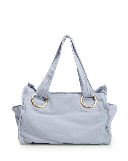 Chloé Chlo Plage Tote Bag in Blue | Lyst UK