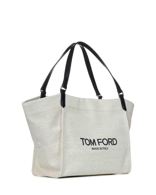 Tom Ford Tote Bag in White | Lyst
