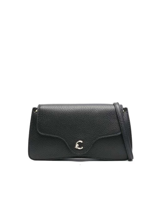 Coccinelle Hi-Tech Accessories Grained Leath in Black | Lyst UK