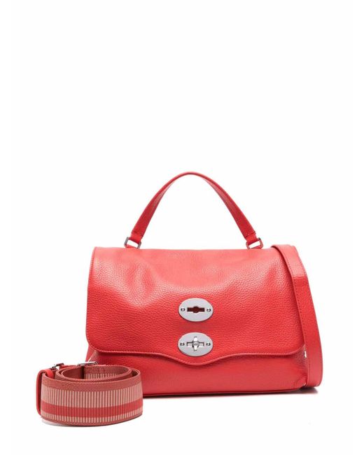 Zanellato Daily Postman Bag Day in Red | Lyst