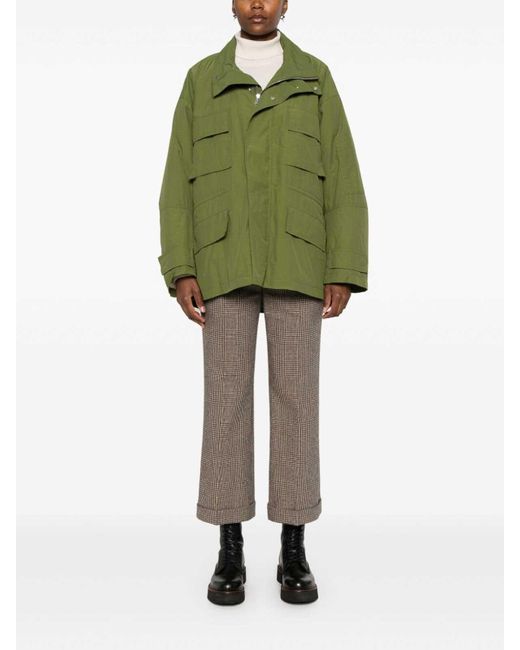 Plan C 4 Pocket Jacket in Green | Lyst