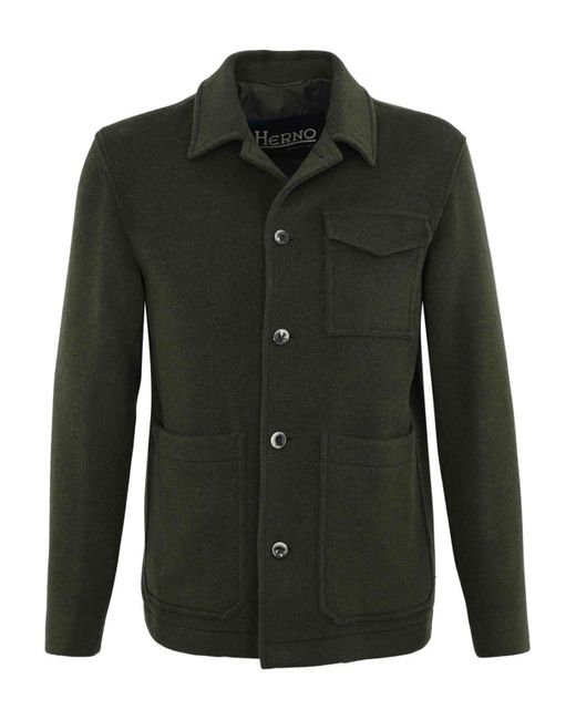 Herno Field Jacket in Black for Men | Lyst UK