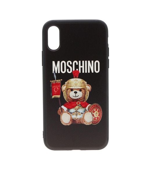 Moschino Roman Teddy Bear Cover in Black | Lyst UK