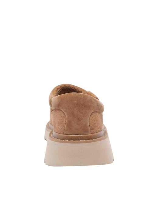 UGG Chestnut Tasman Lug Loafers in Brown for Men | Lyst UK