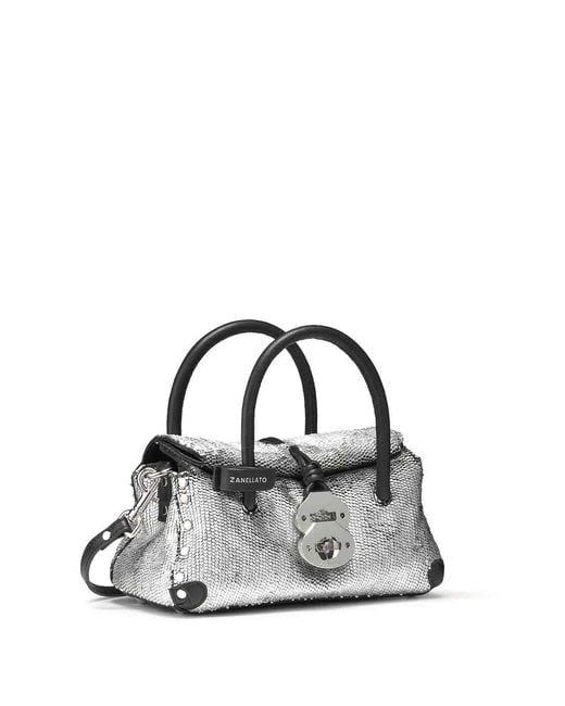 Zanellato Learned Cbi in Metallic | Lyst