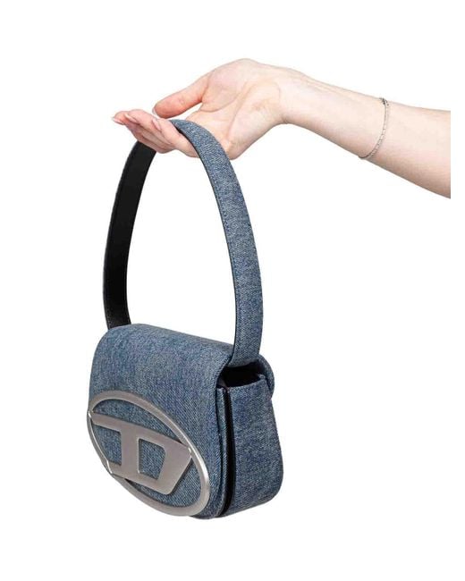 DIESEL Denim 1Dr Bag in Blue | Lyst