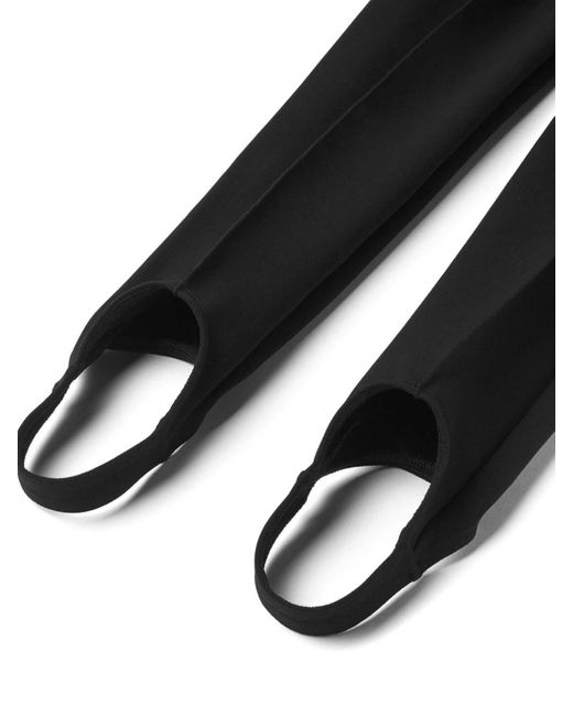 Versace Greca Border Leggings in Black | Lyst