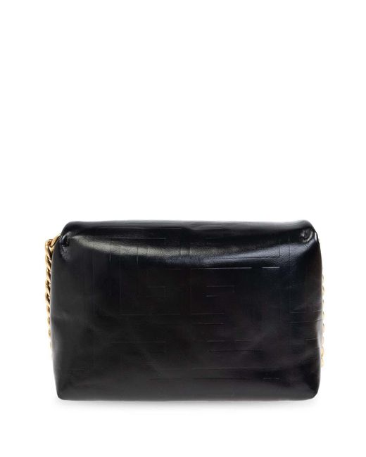 Balmain Logo-Plaque Cross Body Bag in Black | Lyst