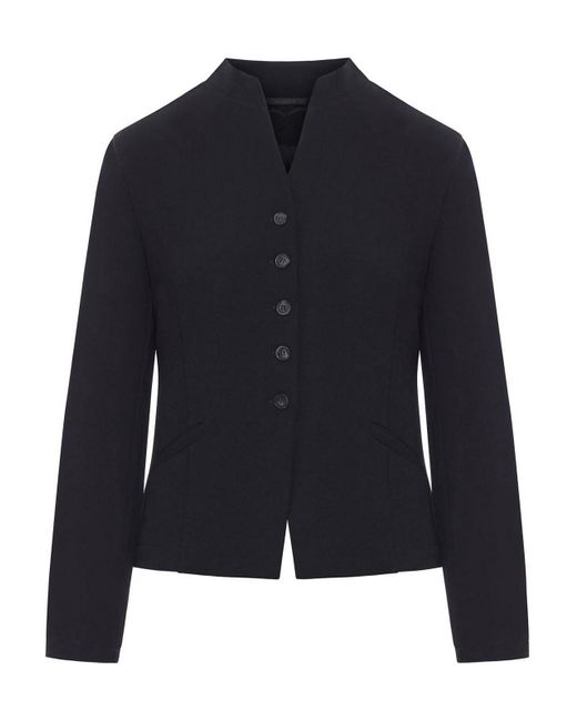 Transit Shaped Wool Blend Jacket in Blue | Lyst UK