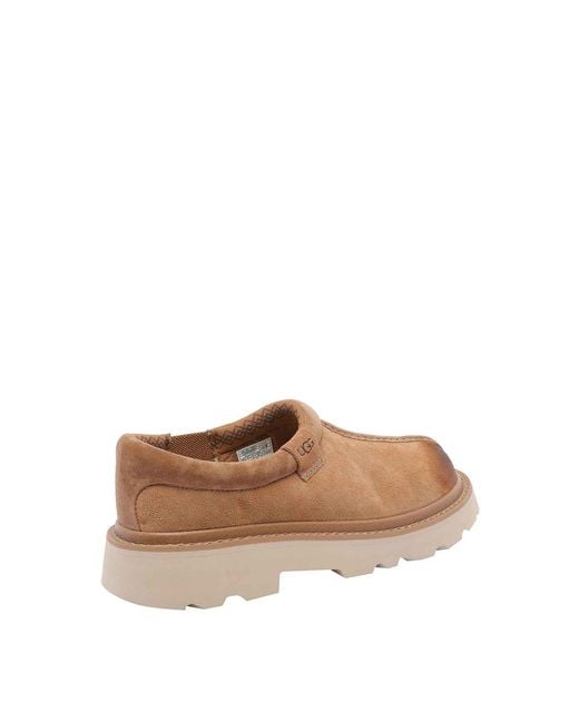 UGG Chestnut Tasman Lug Loafers in Brown for Men | Lyst UK
