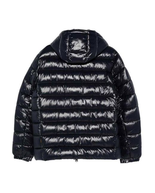 Save The Duck Puffer Jacket in Blue for Men | Lyst UK