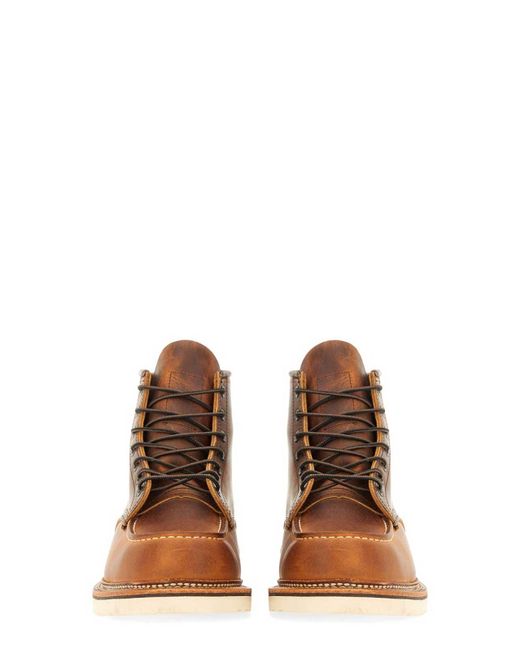 Red Wing Boot Classic Moc Toe in Brown for Men | Lyst