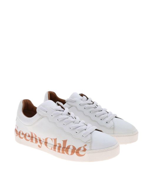 See By Chloé Benares Sneakers in White | Lyst UK